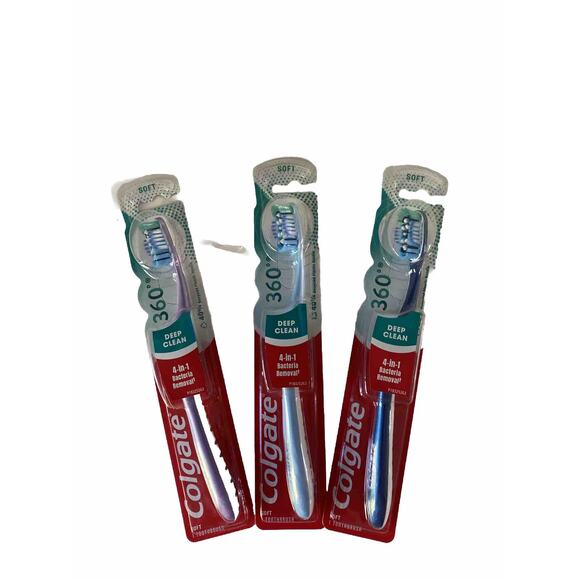 colgate | Bath | Colgate 36 Deep Clean Toothbrush With 4in Bacteria ...